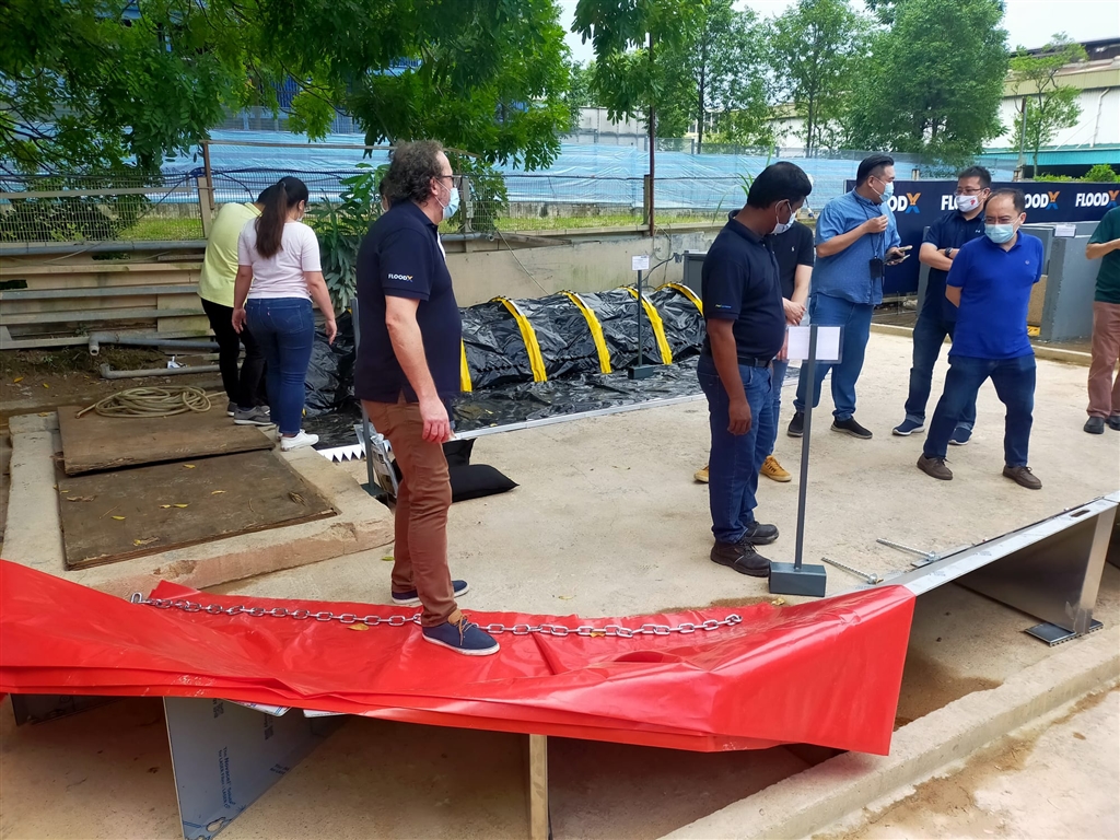 Diversion & Damming System | Flood X | Flood Protection Singapore